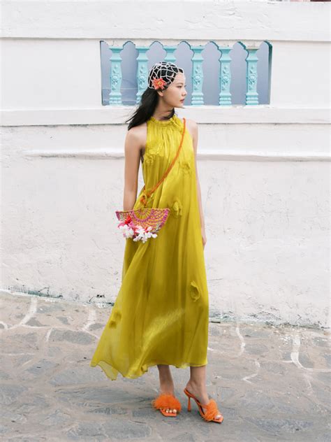 Ceyla Dress Xéo Xọ