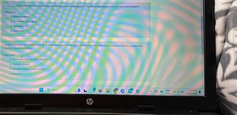 Solved Of Lessons Learned Or Inputs Into Iterative Processes