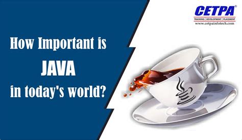 Why Is Java Important In Todays World