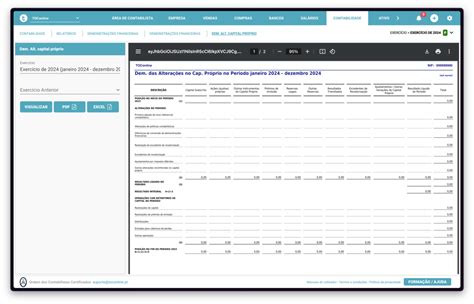 Demonstração De Alterações No Capital Próprio Dacp Toconline
