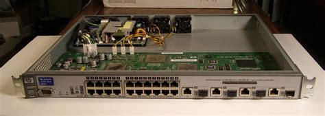 Tear Down Of An HP ProCurve Ethernet Switch