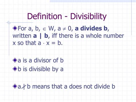 Ppt 4 1 Factors And Divisibility Powerpoint Presentation Free Download Id 2219967