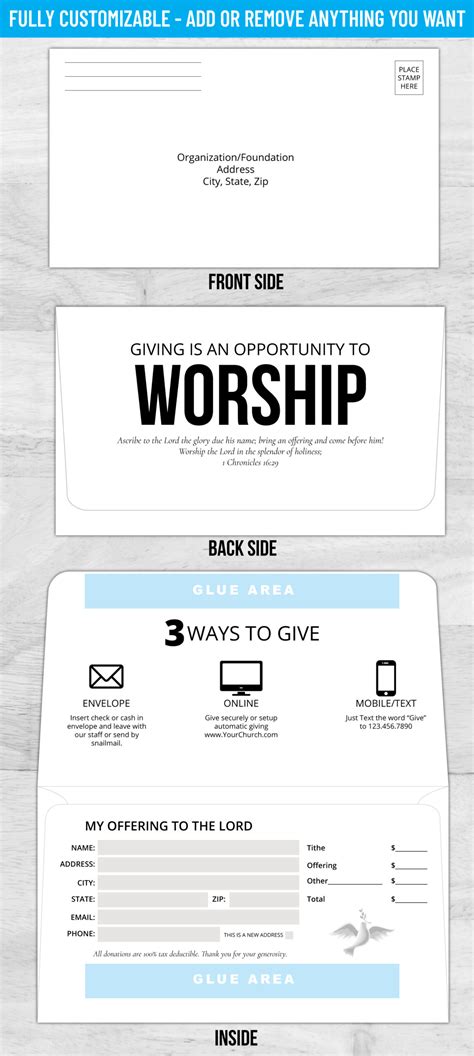 Tithe Envelope 1014 Disciplepress Memorial And Funeral Printing