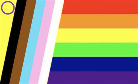 Someone Added Intersex To The Progress Flag Here S My Take On A Less Busy Design R Lgbt