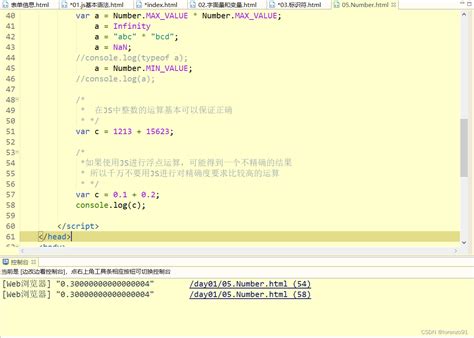 深入理解javascript数值类型与精度问题 Csdn博客