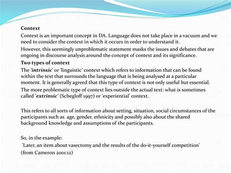 Pragmatics And Discourse Context And Speech Acts Pptx