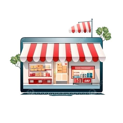 전자상거래 온라인 상점 3d 그림 3d 렌더링 이동하는 Png 일러스트 및 이미지 에 대한 무료 다운로드 Pngtree