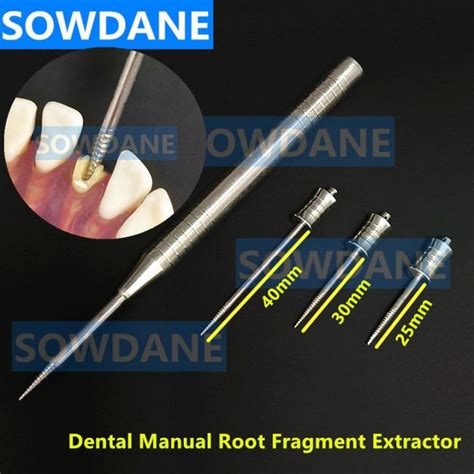 Dental Root Tooth Extraction Screw Dental Root Screw Extractor Apical Root Fragments Tools