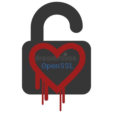 Openssl Heartbleed Stock Illustration Illustration Of Fail 41289483
