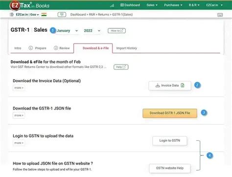 How To Prepare Gstr 1 Json File For Gstn Gst Help Center