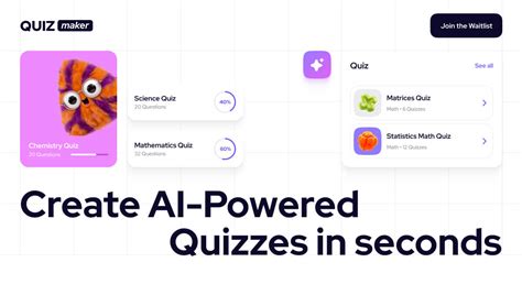 create ai powered quizzes in seconds