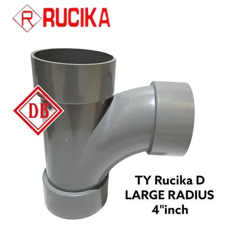 Jual Tee Y Rucika D 4inch Sambungan Pipa Ty Sambungan Pipa Air Pvc Large Radius Shopee Indonesia