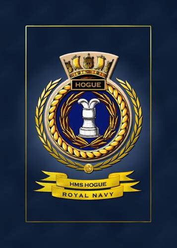 Hms Hogue Ships Crest Jacks Taxi