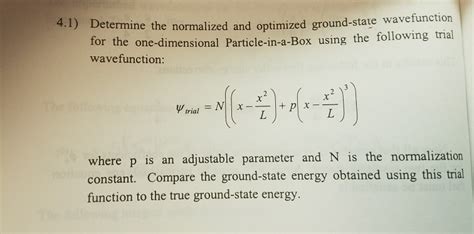 Solved Determine The Normalized And Optimized Chegg