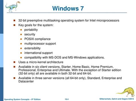 Ppt Windows 7 Exploring Design Principles And System Components
