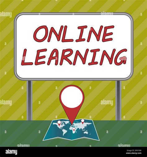 Text Caption Presenting Online Learning Concept Meaning Larning With