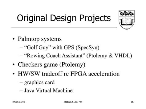 Ppt Introducing Hardwaresoftware Codesign In An Interdisciplinary