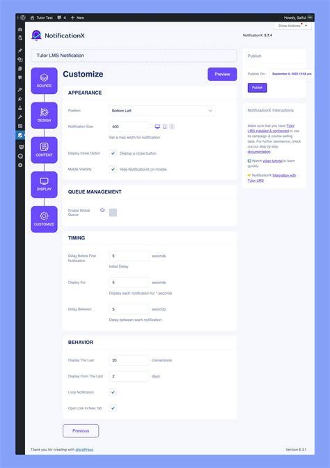 Now You Can Show Tutor Lms Course Enrollment Alerts With Notificationx