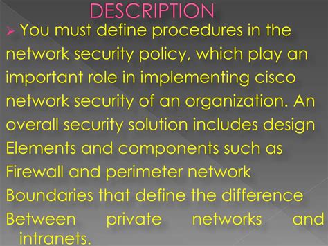 ppt learn about implementing cisco network security powerpoint