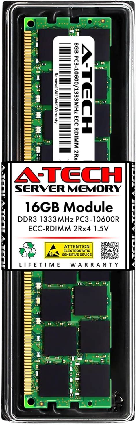 Jp A Tech 16gb Ram 交換用 Cisco E100d Mem Rdim16g用 Ddr3 1333mhz Pc3 10600r Ecc Rdimm