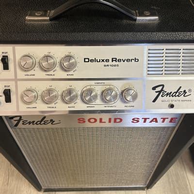 1967 Fender Solid State Series Deluxe Reverb SR 1025 Reverb