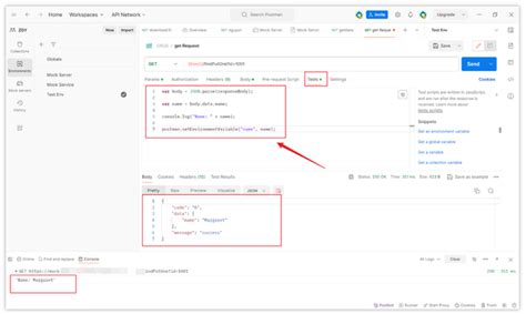 How To Extract Parameters From The Response Body In Postman Tests