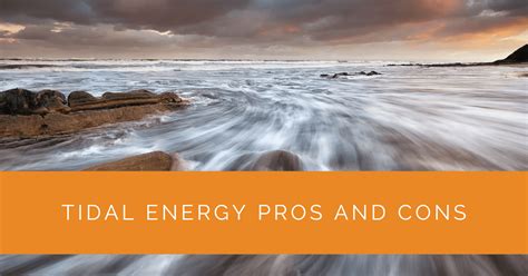 Tidal Energy Pros And Cons Solar Panels Network Usa