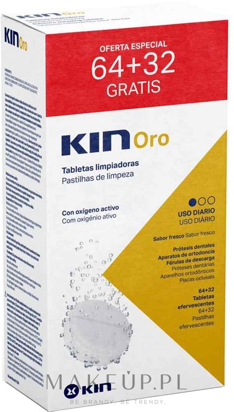 Kin Oro Cleaning Tablets Tabletki Czyszczące Do Protez Zębowych 64