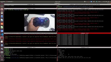 Joystick Remote Control For Canbus Based Robot Using Ros Youtube
