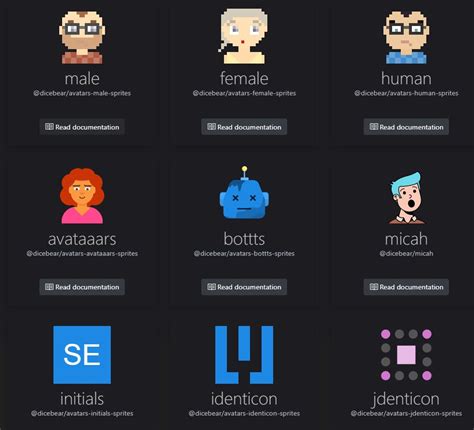 generate random avatars in react