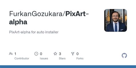 Github Furkangozukarapixart Alpha Pixart Alpha For Auto Installer