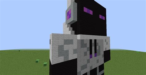 Dubstep Enderman Statue Minecraft Project