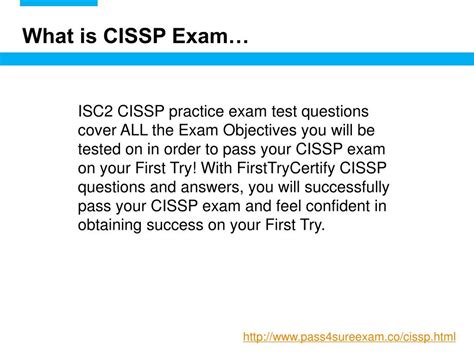 PPT Pass Sure CISSP Exam Question PowerPoint Presentation Free Download ID
