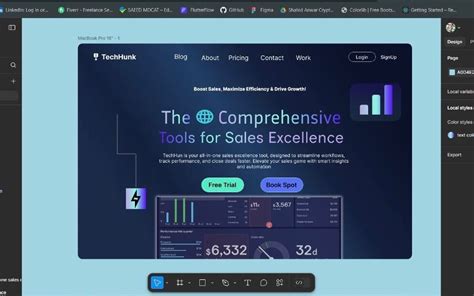 Figma React Figma Design Code Frontend Developer Mern Prototype Abdul Hannan Se