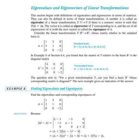 Matrices What Does The Basis Of A Linear Transformation Have To Do