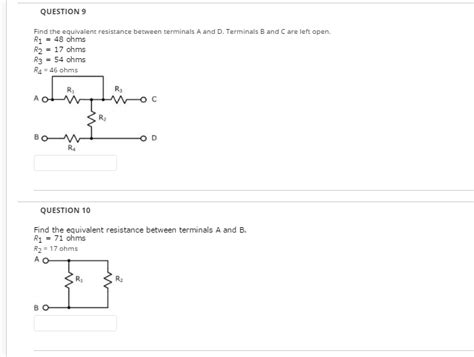 solved question 9 find the equivalent resistance between