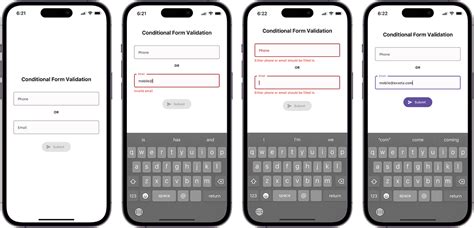 conditional form validation with react hook form and zod by mobile