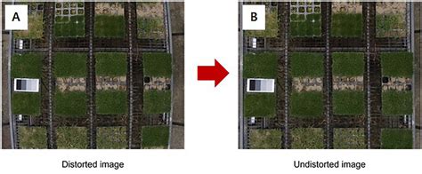 Distortion Correction A Distorted Image B Undistorted Image