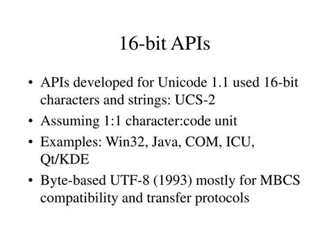 Ppt From Ucs 2 To Utf 16 Powerpoint Presentation Free Download Id1116054