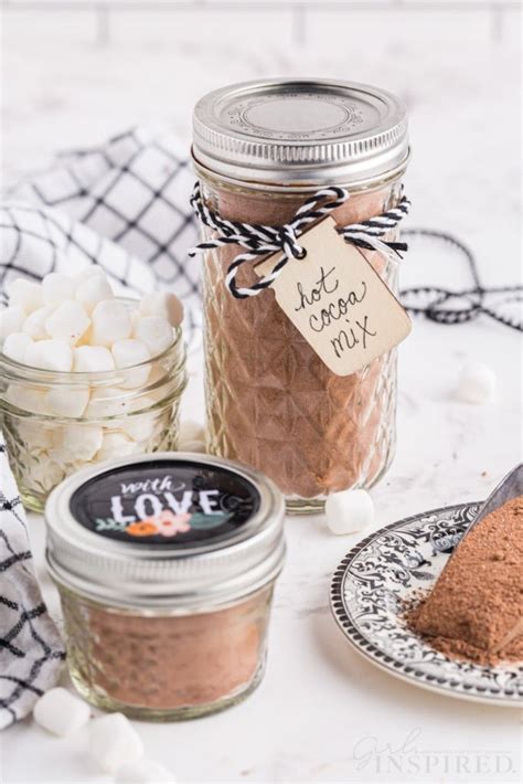 Homemade Hot Cocoa Mix Girl Inspired