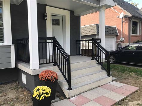 Front Porch Railings Outdoor Stair Railing Front Stairs House Lift
