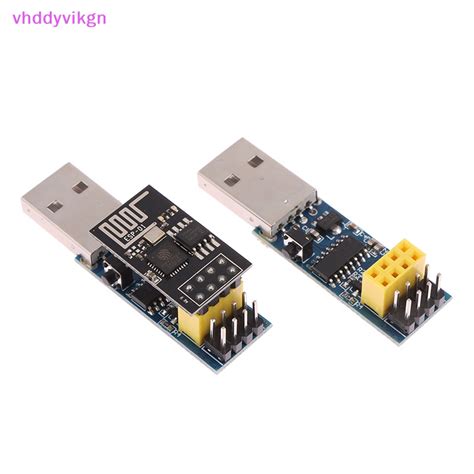 อะแดปเตอร์โปรแกรมเมอร์ Vhdd Esp01 Uart Gpio0 Esp 01 Esp8266 Ch340g Usb เป็น Esp8266 Shopee
