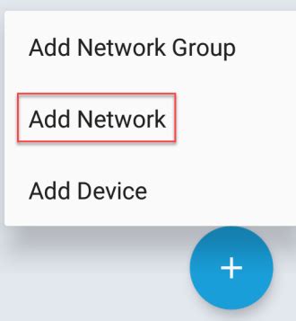 Datto Networking App Adding A Network