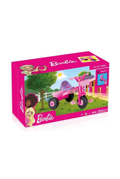 სამბორბლიანი ველოსიპედი ბარბის ილუსტრაციით