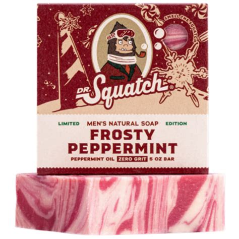 Dr Squatch® Frosty Peppermint Mens Natural Soap 5 Oz Qfc