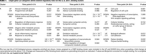 Temporal Mapping Of Cebpa And Cebpb Binding During Liver Regeneration