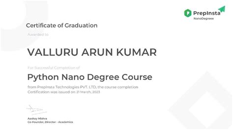 Valluru Arun Kumar On Linkedin Python Prepinsta Pythondeveloper