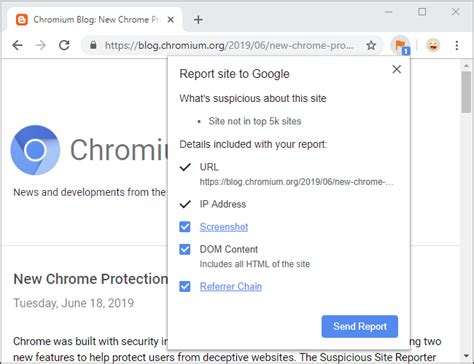 How To Report Phishing And Malicious Websites In Google Chrome
