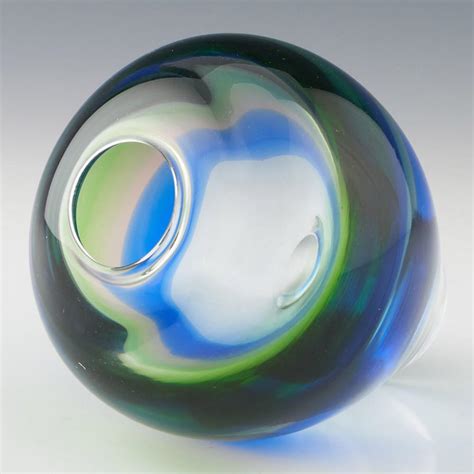 Czech Mstisov Or Moser Duha Range Ovoid Vase Designed 1964 For Sale At
