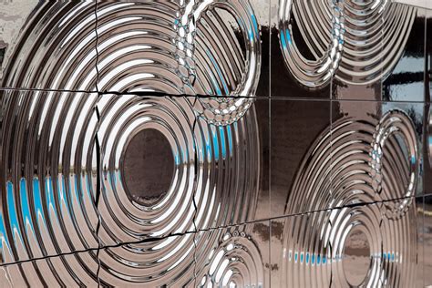 Interference X9 Silver Luxury Sculptural Beautiful Wall Panels Plusobject
